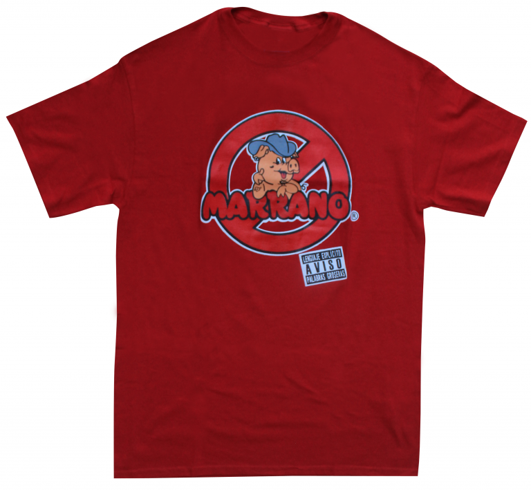 PLAYERA CABALLERO LOGO ALBUM ROJA – Grupo Marrano