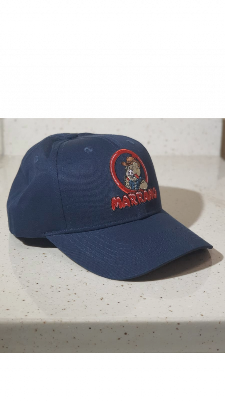 GORRA AZUL MARINO REFORZADA LOGO MARRANO – Grupo Marrano